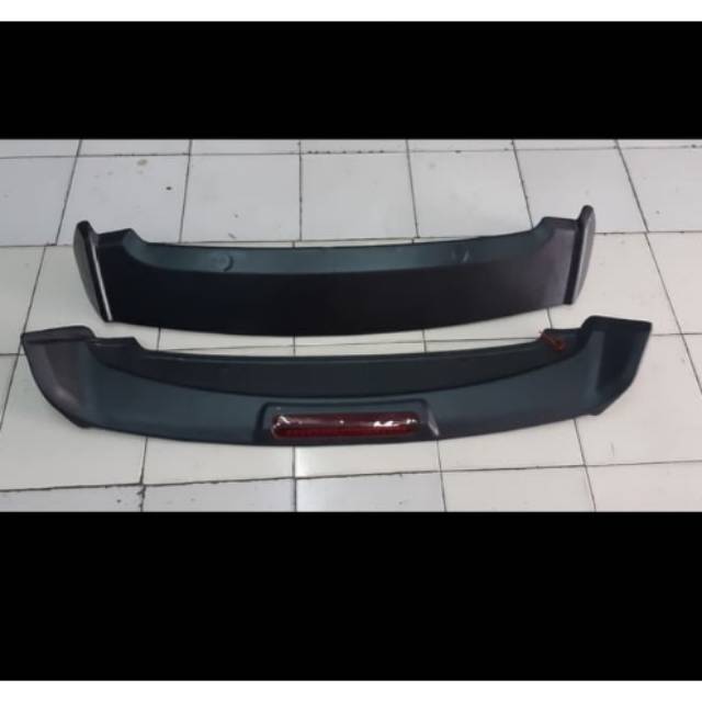 Jual Spoiler toyota calya daihatsu sigra dengan lampu | Shopee Indonesia