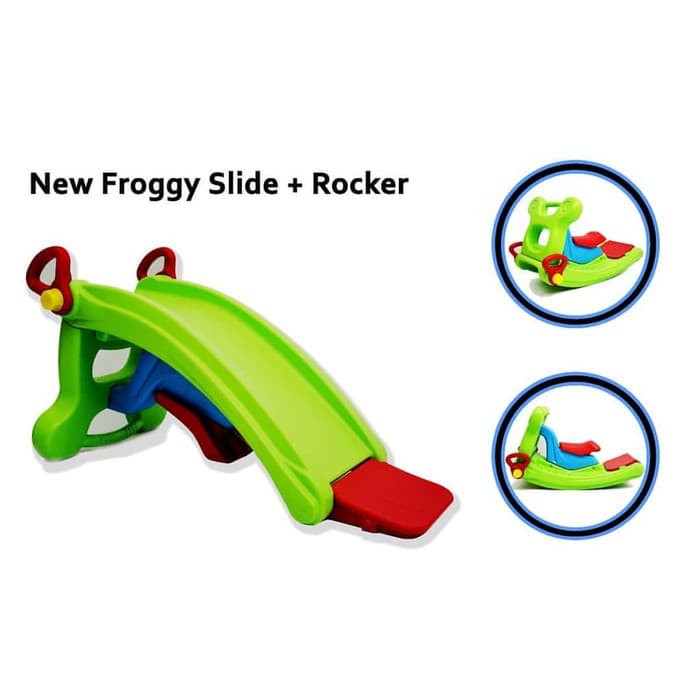 Jual Perosotan - Kuda Labeille FROGGY 2 in 1 Slide & Rocker KC 502 ...