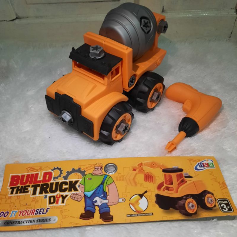 Jual BUILD THE TRUCK DIY - MAINAN TRUCK MOLEN BECKHO BONGKAR PASANG ...