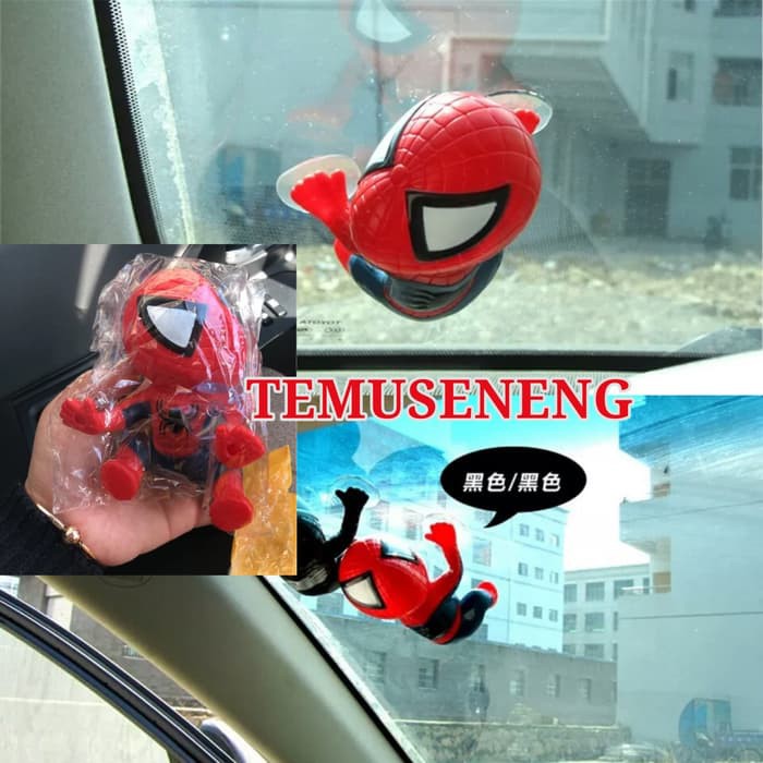 Jual Spiderman Climbing Car Spider Man Memanjat Kaca Mobil Boneka ...