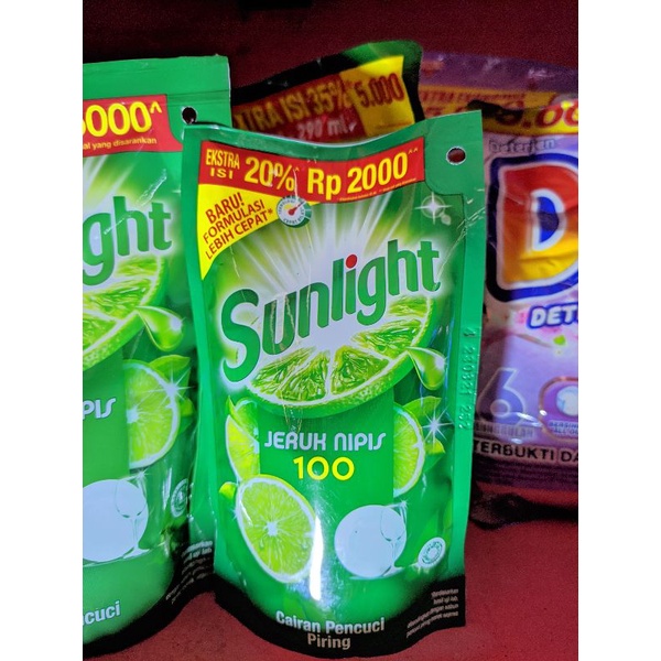 Jual CAIRAN PENCUCI PIRING SUNLIGHT JERUK NIPIS 95ml | Shopee Indonesia