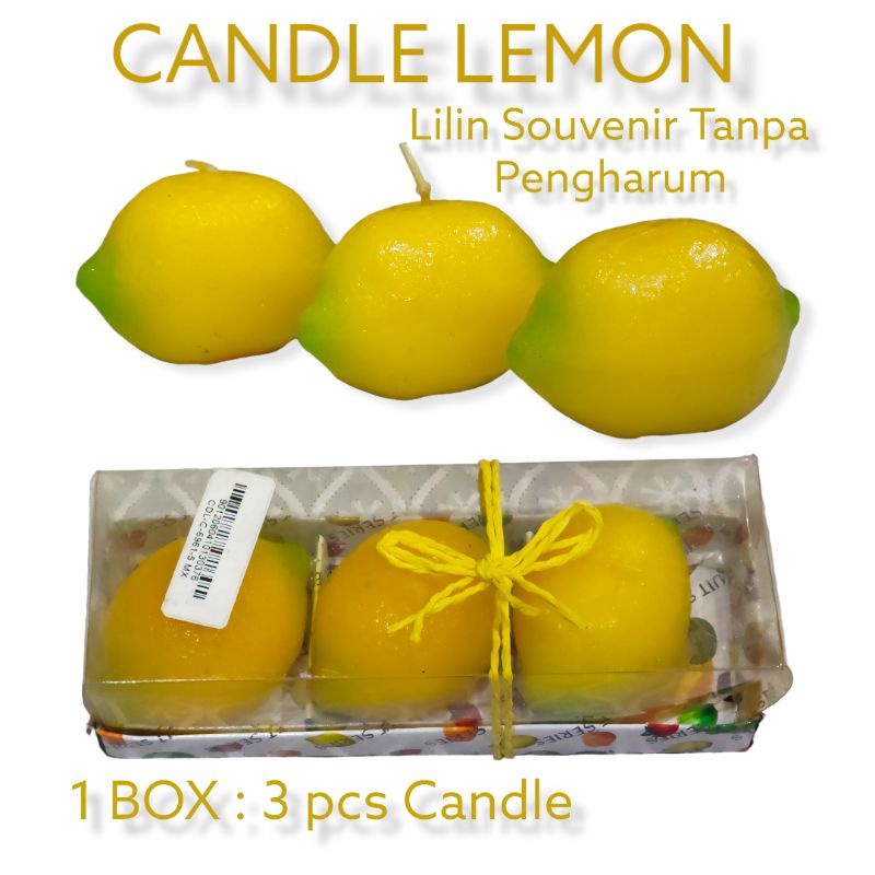 Jual SOUVENIR LILIN + BOX SOUVENIR //LILIN BUAH//CANDLE LIGHT FRUIT ...