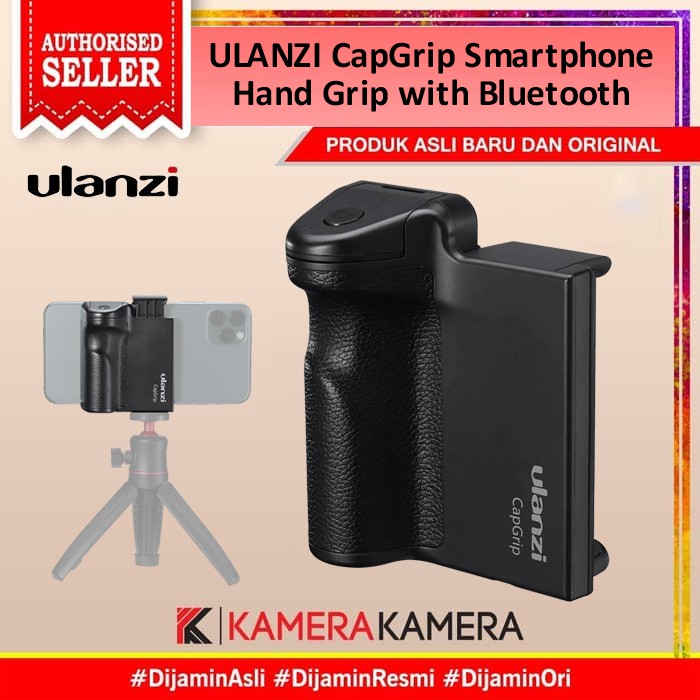 Jual Ulanzi CapGrip Smartphone Hand Grip with Bluetooth Camera Shutter ...