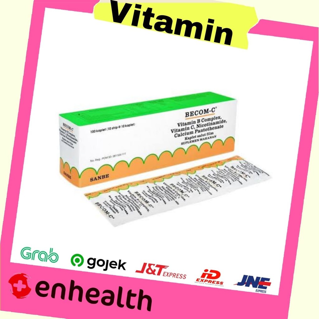 Jual MULTIVITAMIN | BECOMC | BECOMZET | STRIP | 10 TABLET | Shopee ...