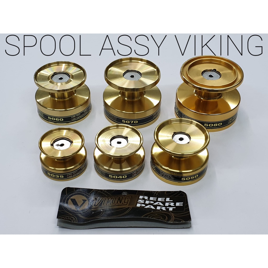 Jual ALUMINIUM SPOOL ASSY VIKING | Shopee Indonesia