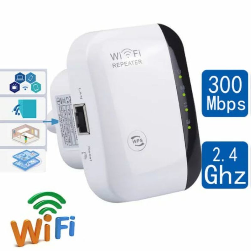 Jual WIFI Ranger Extender Pro 300 Mbps / WIFI Repeater / Wireless ...