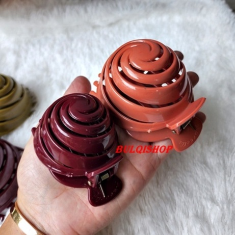 Jual JEPIT RAMBUT SANGGUL MODEL KEONG 6 CM KECIL JEPIT JEPITAN BULAT ...