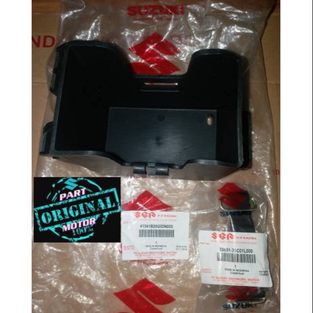 Jual Box tempat aki dan karet aki shogun 125 shogun 125 SP | Shopee ...