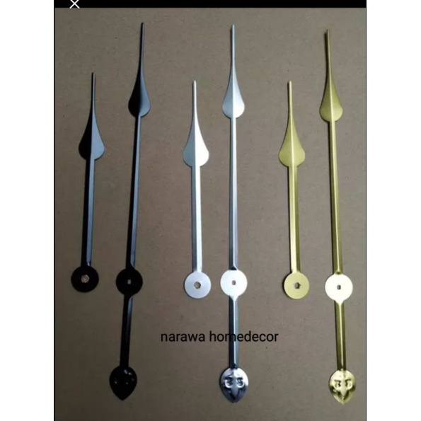 Jual JARUM JAM PANJANG MODERN PANJANG 33 CM | Shopee Indonesia