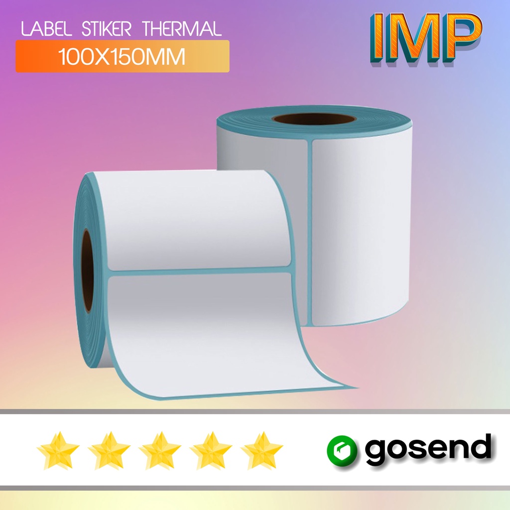 Jual Kertas Label Thermal Barcode A6 110x150mm Isi 150 / 200 / 250 ...