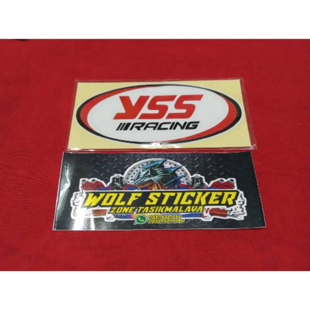 Jual Stiker cutting YSS racing | Shopee Indonesia