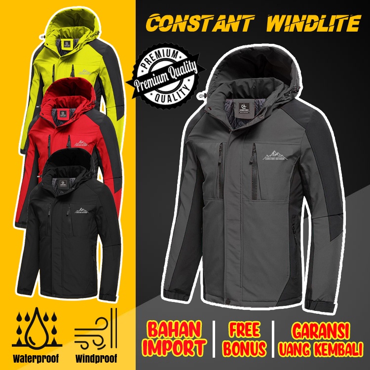 Jual Jaket Gunung Pria Outdoor Waterproof Premium | Shopee Indonesia