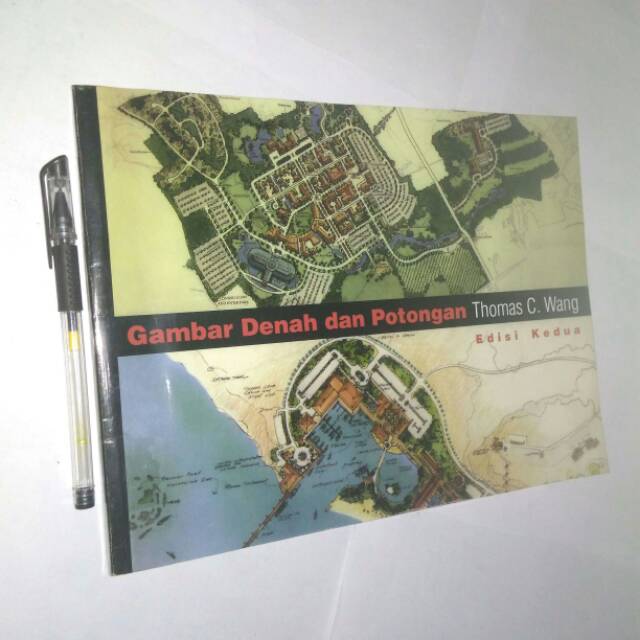 Jual (Original) Gambar Denah dan Potongan | Thomas C. Wang | Shopee ...