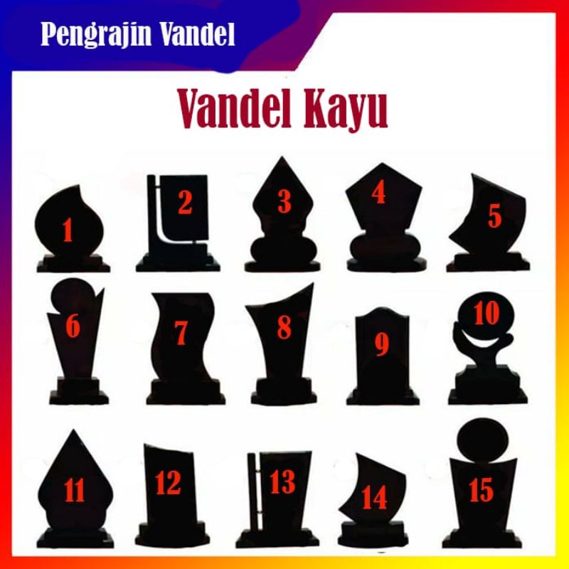 Jual vandel kayu piagam kayu | Shopee Indonesia