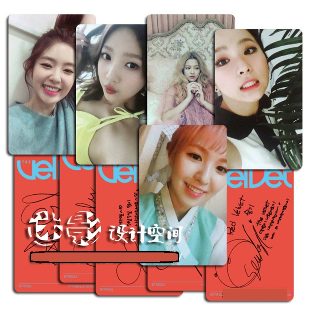 Jual [OFFICIAL PHOTOCARD] Red Velvet - The Velvet (Photocard) | Shopee ...