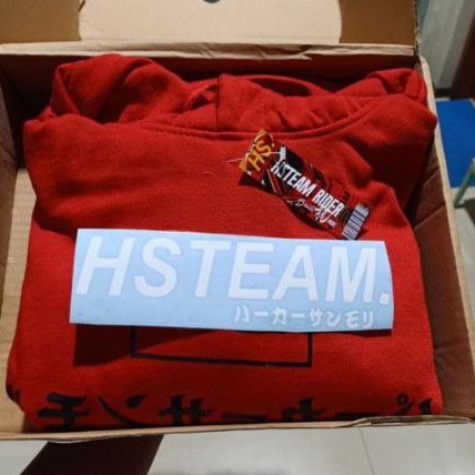 Jual HOODIE SUNMORI LOGO JAPAN RED | Shopee Indonesia