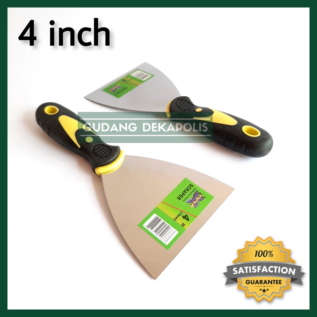 Jual KAPI GAGANG KARET 4" SCRAPER 4 INCH VIPER SKRAPER KAPE CAT ...