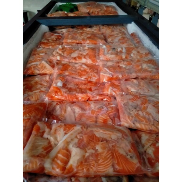 Jual scrap salmon/tetelan bersih 1kg | Shopee Indonesia