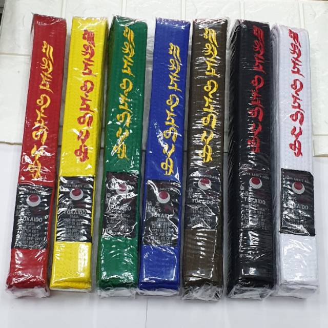 Jual Sabuk Beladiri Tebal PREMIUM - Sabuk Karate BELT - Sabuk Taekwondo ...