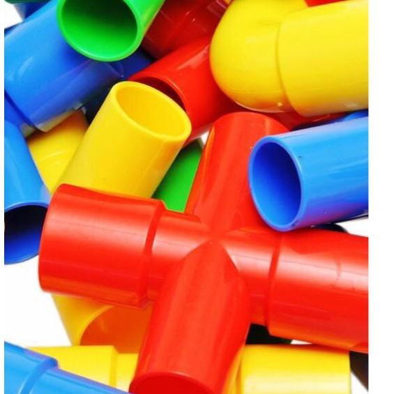 Jual Mainan Edukatif / Edukasi Anak - Block Brick Lego Model Pipa Pipe ...