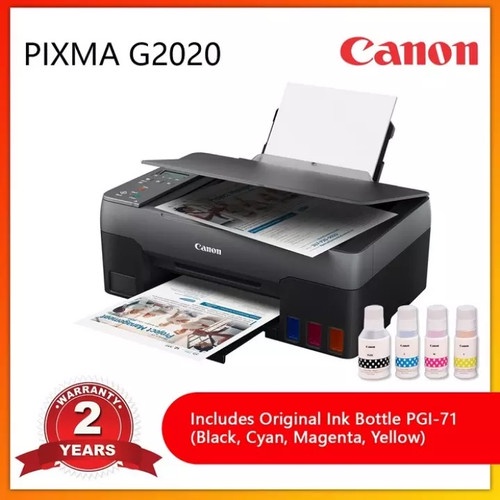 Jual Printer Canon G2020 G-2020 Multifungsi Print Scan Copy Tinta GI70 ...