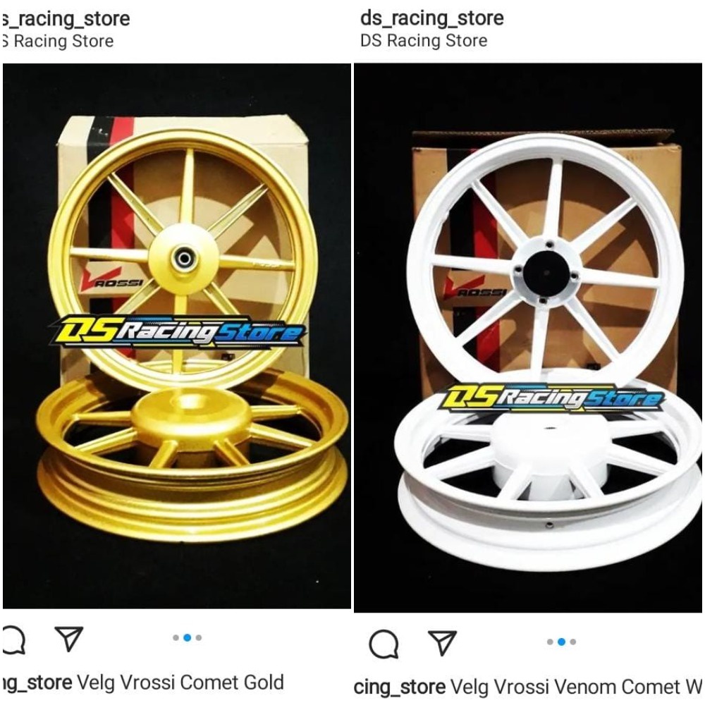 Jual Velg VRossi Palang 8 Model RCB Matic Honda Beat Scoopy Vario 110 ...