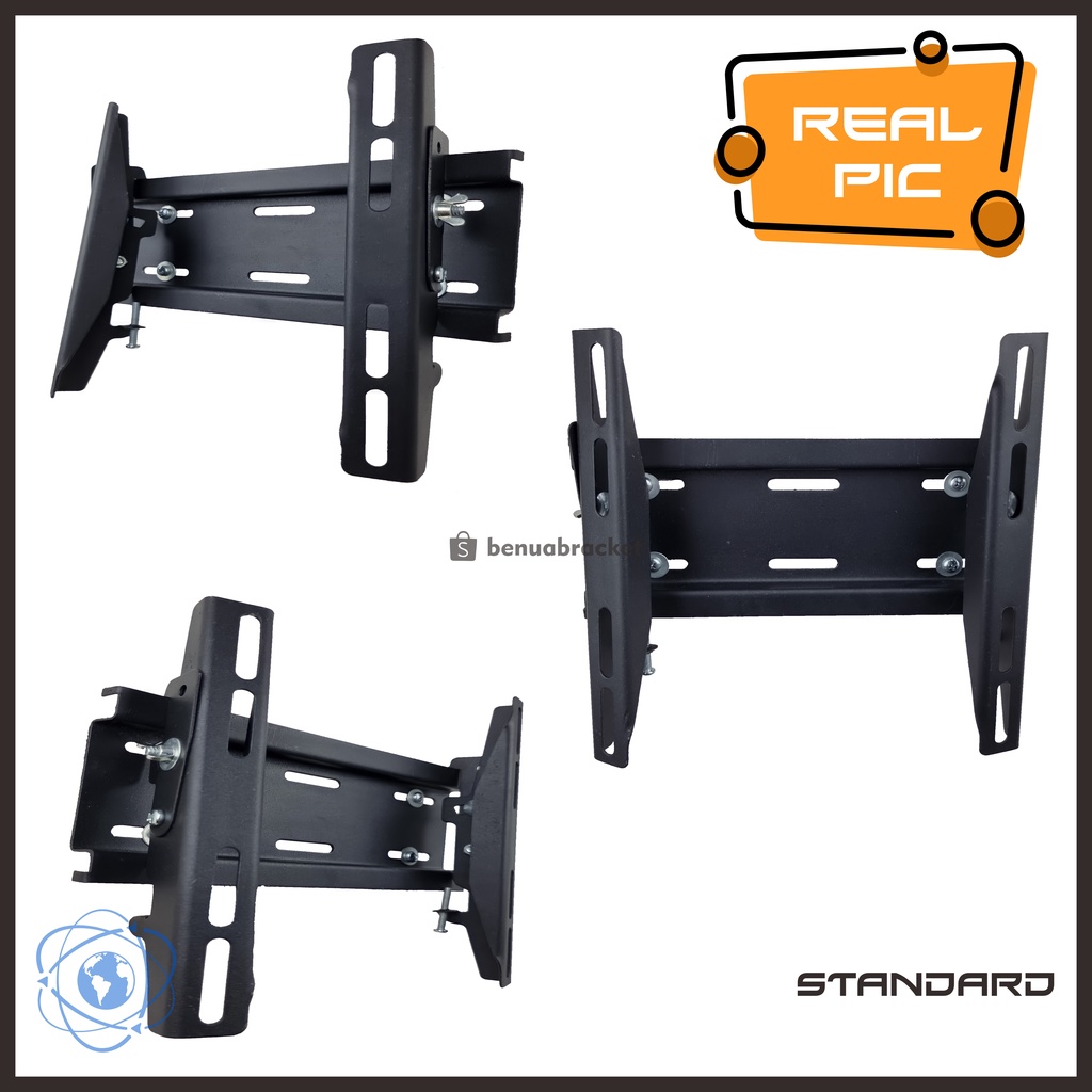 Jual Bracket TV LED LCD 32 40 43 24 21 29 17 14 Inch Dijamin Cocok 14 ...