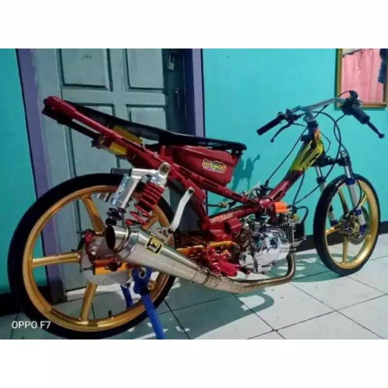 Jual knalpot RCB Rob1 sleep engine Vega Jupiter karisma Supra Shogun dll | Shopee Indonesia
