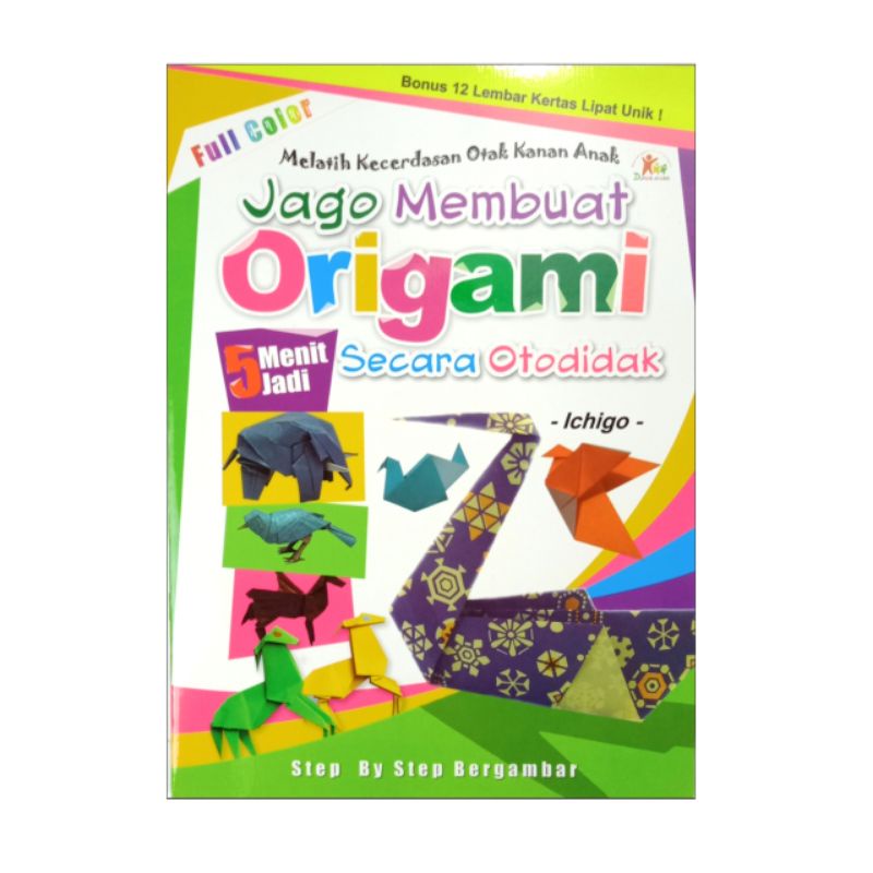 Jual Buku Jago Membuat Origami Secara Otodidak | Shopee Indonesia