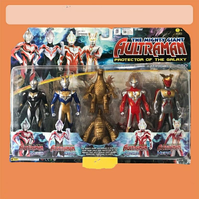 Jual MAINAN ROBOT ULTRAMAN DAN MUSUHNYA MONSTER ULTRAMAN SET MIKA ...