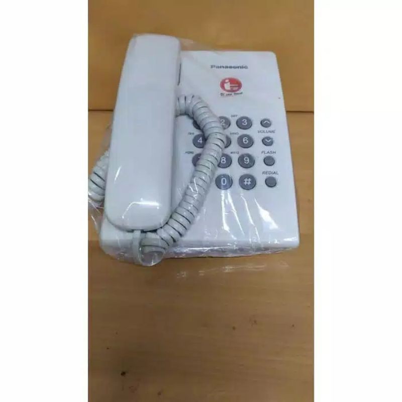 Jual pesawat telepon panasonic kx-TS505 Second/pesawat telepon rumah warna putih.black merah.abu ...