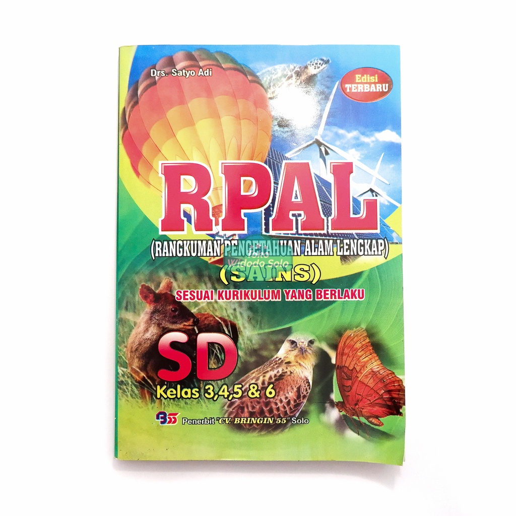 Jual Buku RPAL Rangkuman Pengetahuan Alam Lengkap Sains SD Kelas 3-6 ...