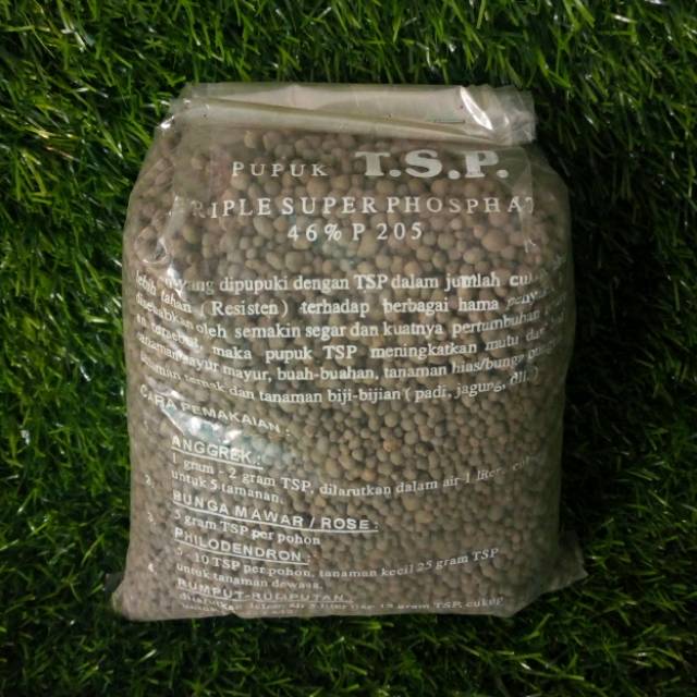 Jual Pupuk TSP 1 Kg Triple Super Phospate 1Kg Fosfor Buah Naga Bunga ...