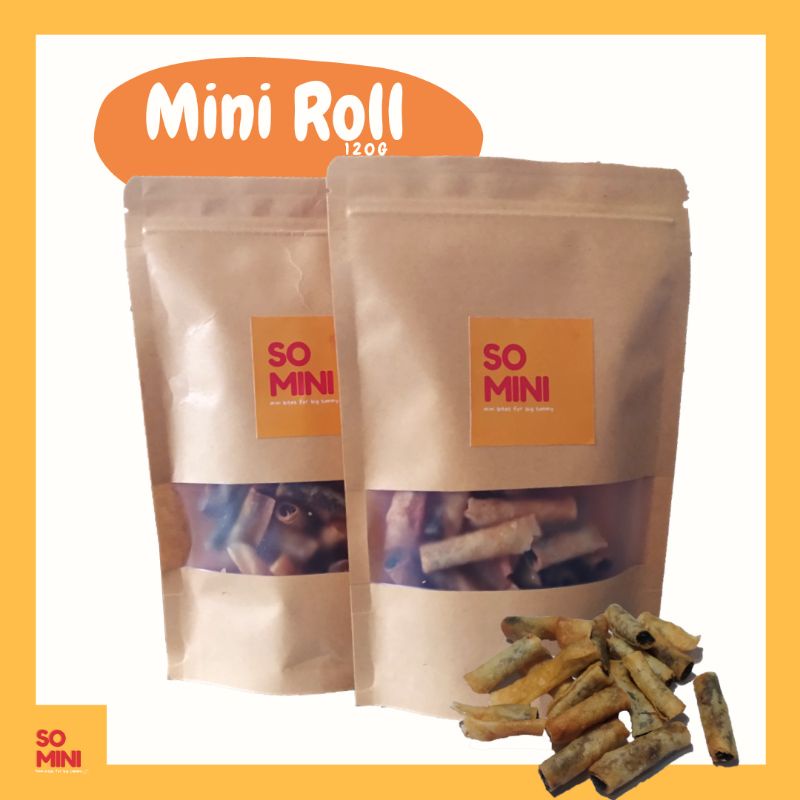 Jual Banana Mini Roll (cemilan mini isi pisang - so mini) | Shopee ...
