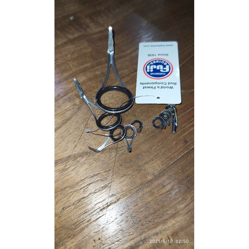 Jual (9pc) RING GUIDES FUJI CCLYOG / BCLYOG kaki panjang SET ISI 9 ...