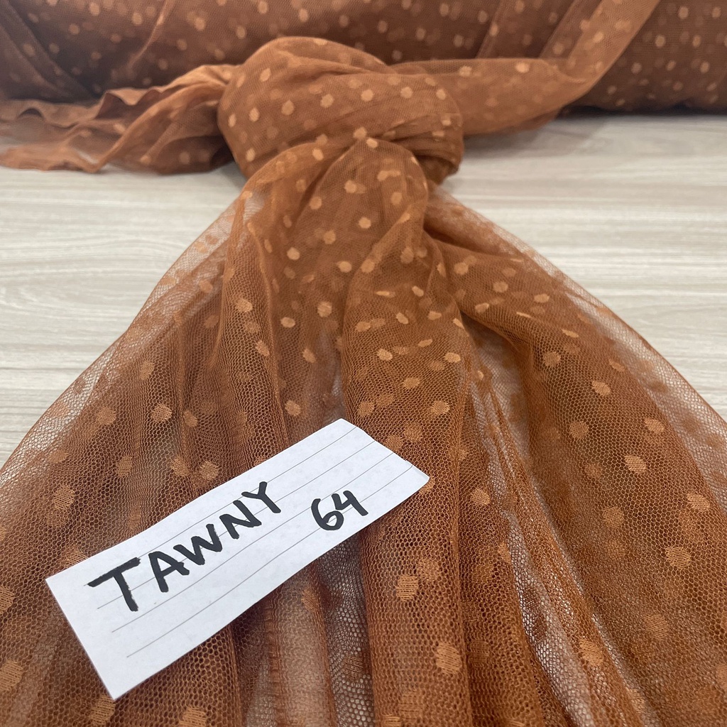 Jual Tille Dot / Tulle Dot / Tile Dot / Tile Polkadot / Tille Bintik ...