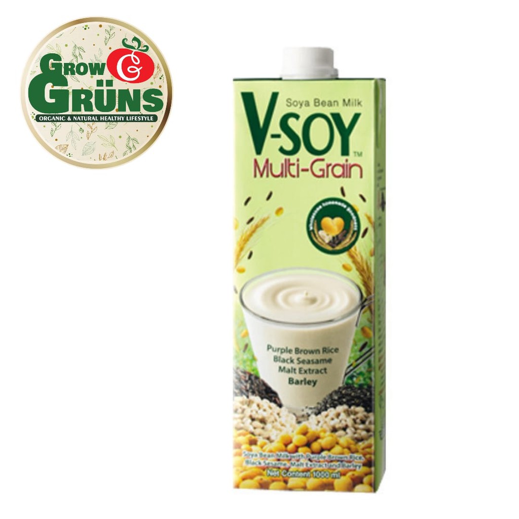 Jual V-Soy Multigrain 1L (1 Dus Isi 12) | Shopee Indonesia