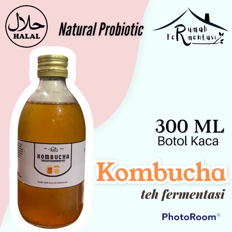 Jual Kombucha Original 300ml | by Rumah Fermentasi | Shopee Indonesia