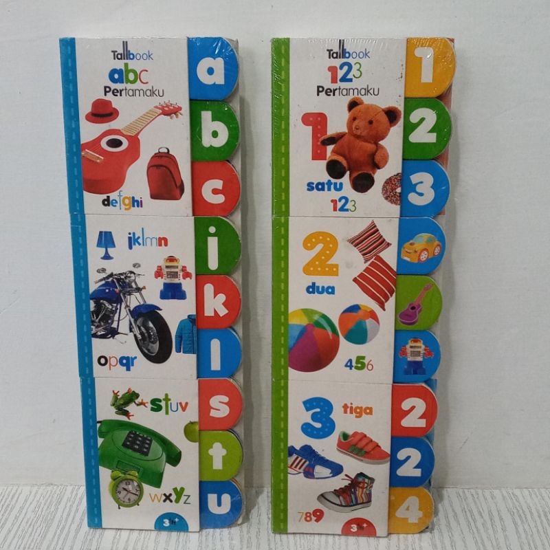 Jual my first book a b c 1 2 3 buku pertama belajar bahasa batita bayi ...