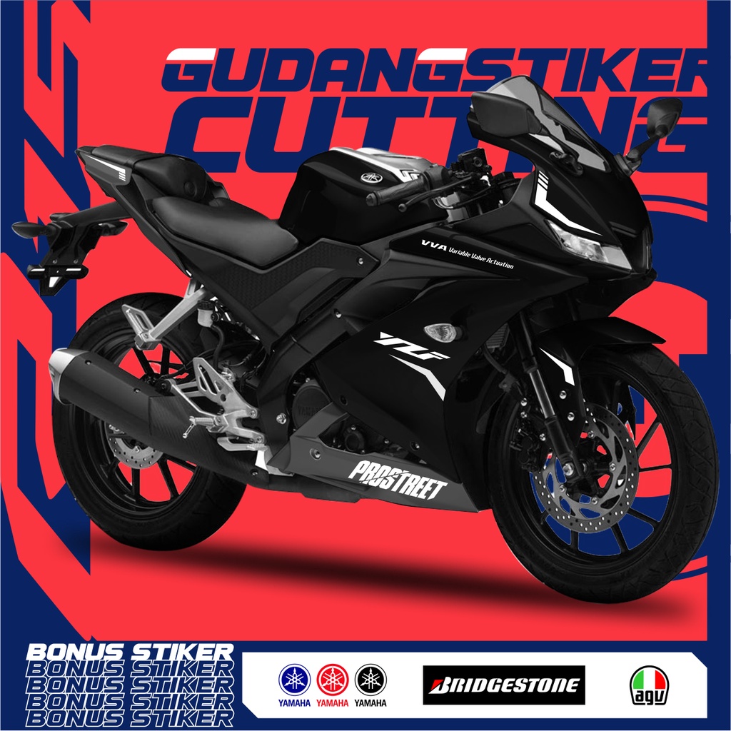Jual STRIPING CUTTING YAMAHA R15 V3 STICKER LIS BARU STIKER AKSESORIS ...