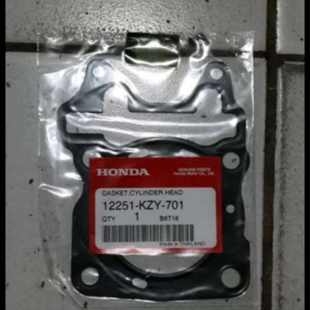 Jual Paking blok atas vario 150 original HONDA | Shopee Indonesia