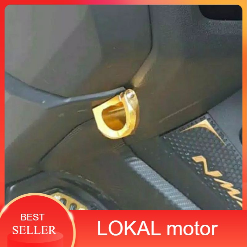 Jual gantungan barang yamaha Nmax 2020 aluminium auto lock | Shopee ...