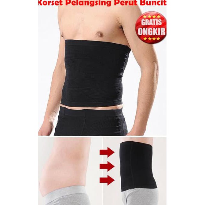 Jual Alat Kesehatan Korset Pria Pelangsing Perut Buncit Men'S Inner ...
