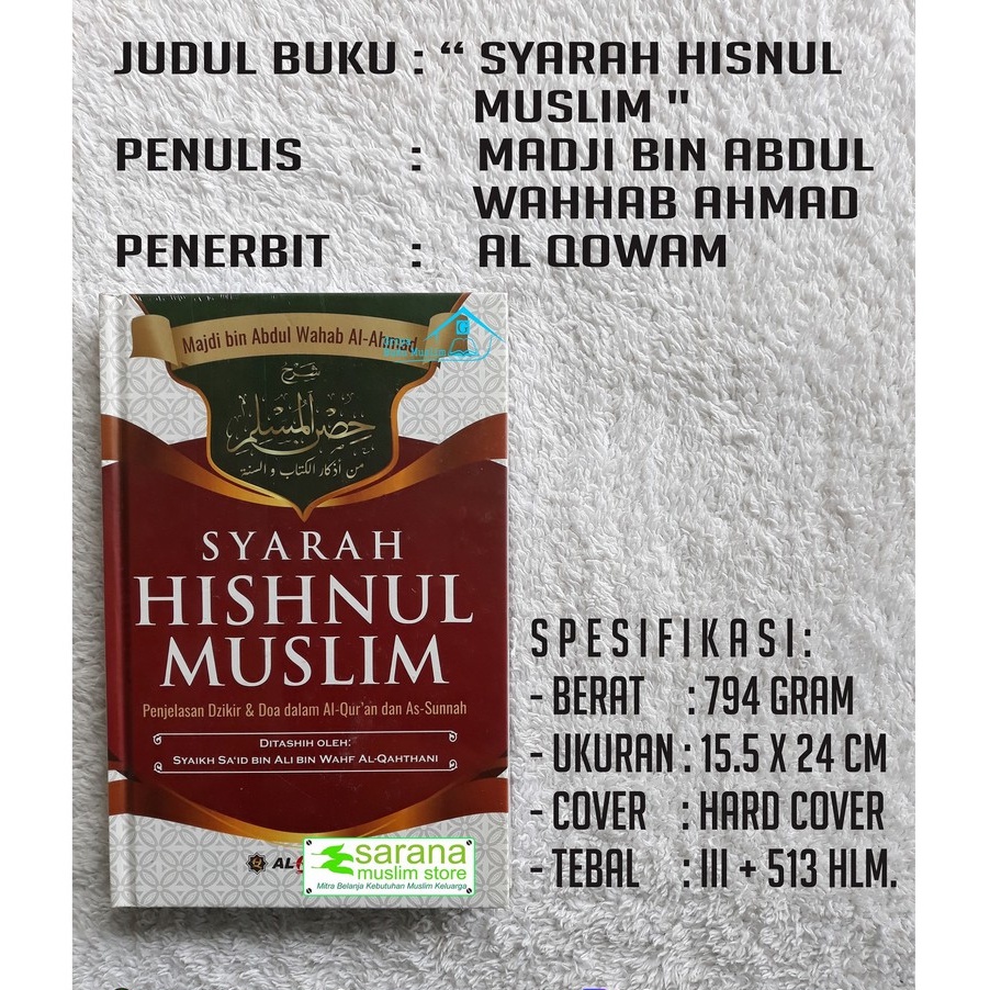Jual BUKU SYARAH HISNUL MUSLIM | Shopee Indonesia