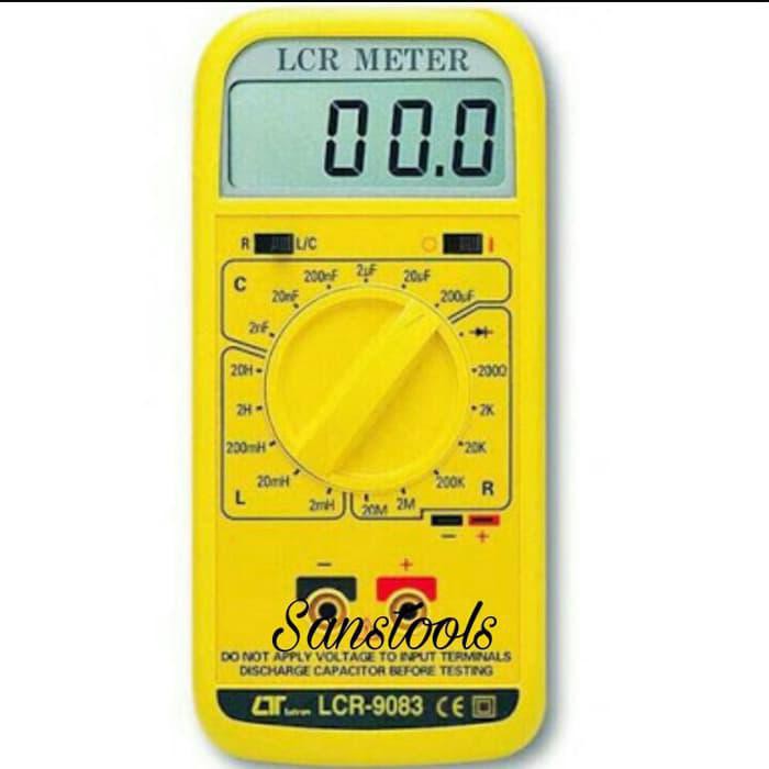 Jual LUTRON LCR 9083 DIGITAL MULTIMETER ASLI ORIGINAL 100% | Shopee ...