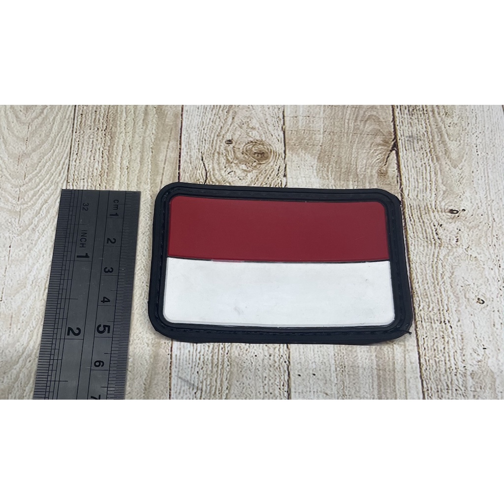 Jual Patch Bendera Indonesia Patch Bendera Prepetan Velcro Karet RI ...