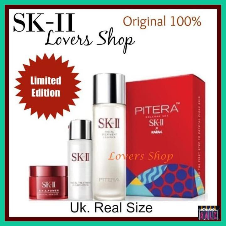 Jual KRIMOFACE- SK-II/SK2/SKII WELCOME KIT / RNA POWER / FTE 75 ML / ANTI AGING -ASLII. | Shopee ...