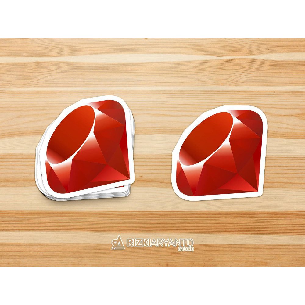 Jual Sticker - Stiker Logo Ruby untuk PC Laptop HP dll | Shopee Indonesia