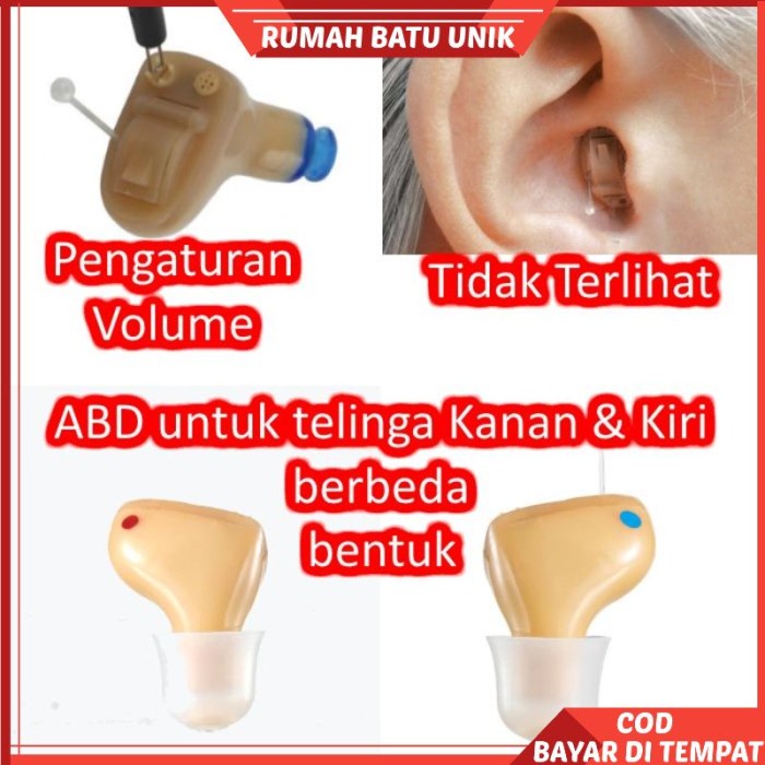 Jual Alat Bantu Dengar Dalam Telinga Pendengaran Ite Invisible Mini