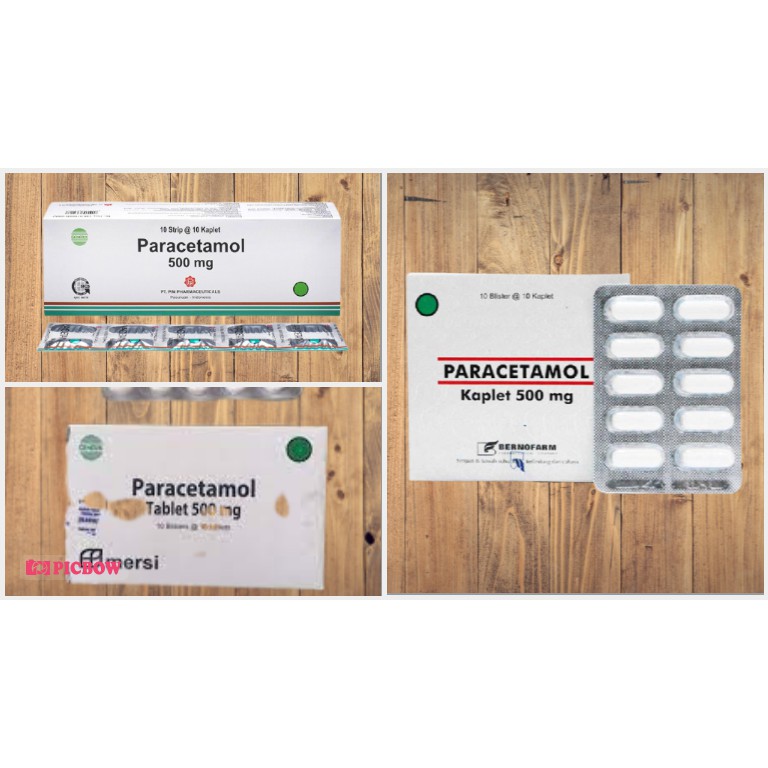 Jual PARACETAMOL TABLET MERSI // BERNO // PIM // TRIMAN // NOVAPHARIN ...